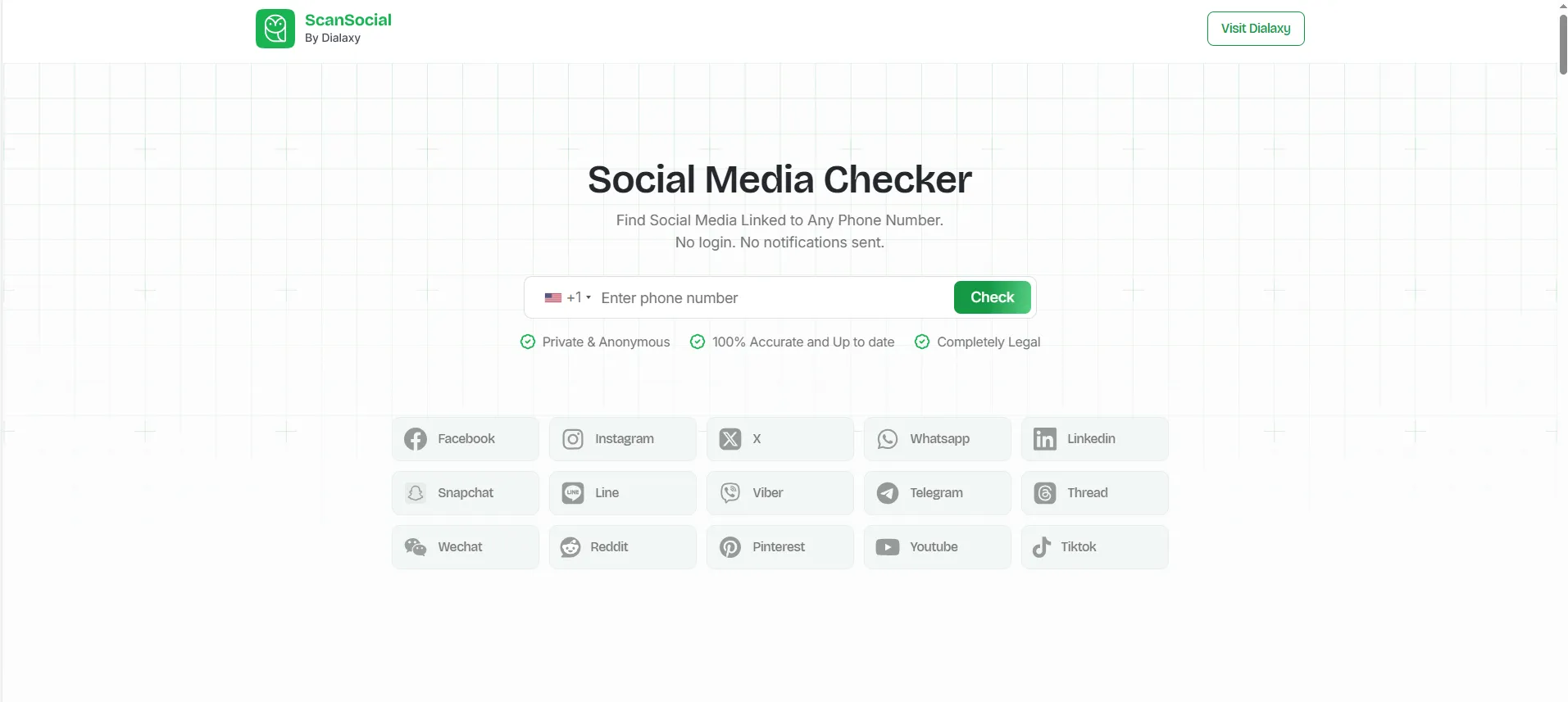 Social Media Checker: Is the Number Linked to Any Socials?